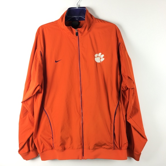 Nike | Jackets & Coats | Nike Team Mens Clemson Tigers University ...